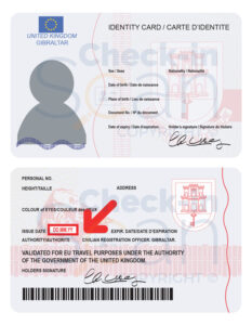 How to know the date of issue on the DNI or Passport