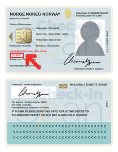 How to know the date of issue on the DNI or Passport