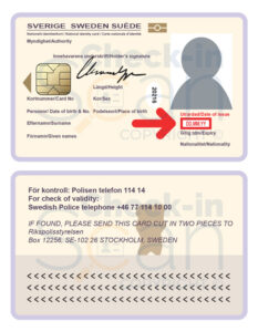How to know the date of issue on the DNI or Passport