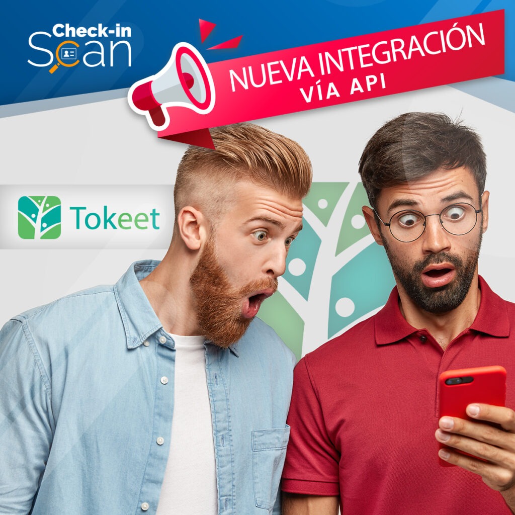 Integración Tokeet y Check-in Scan - Check-in Scan